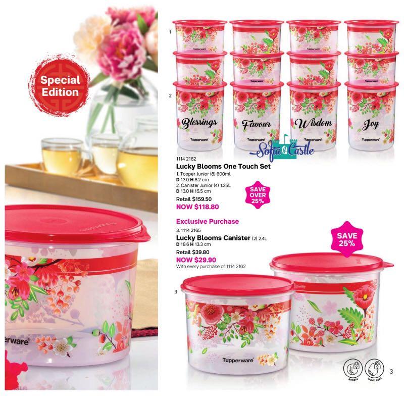 Tupperware CNY Gift Set - Complimentary Customisation, Furniture & Home ...