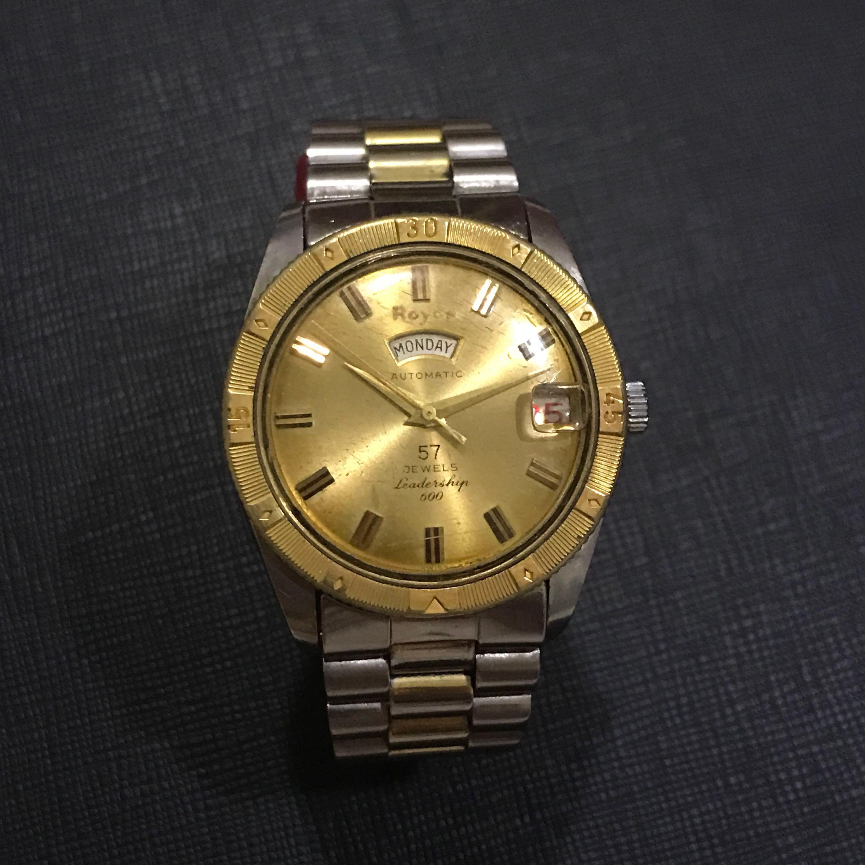 Vintage Royce Leadership 600 Watch, Women's Fashion, Jewelry ...