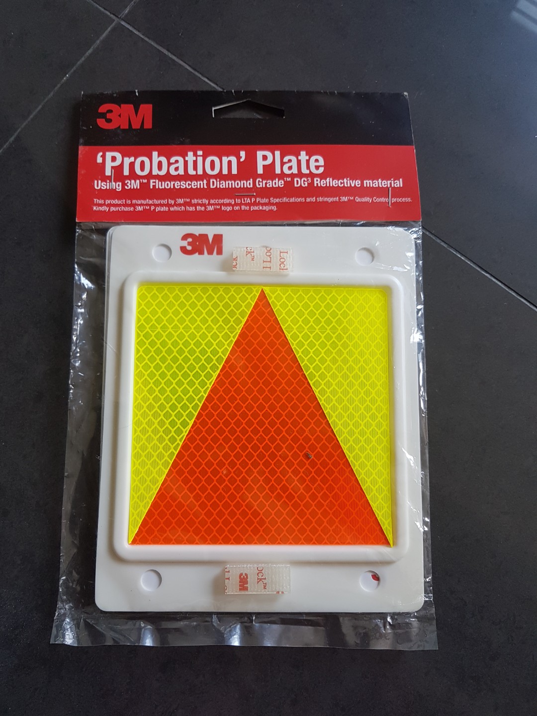 3M Probation Plate, Car Accessories, Car Plates on Carousell