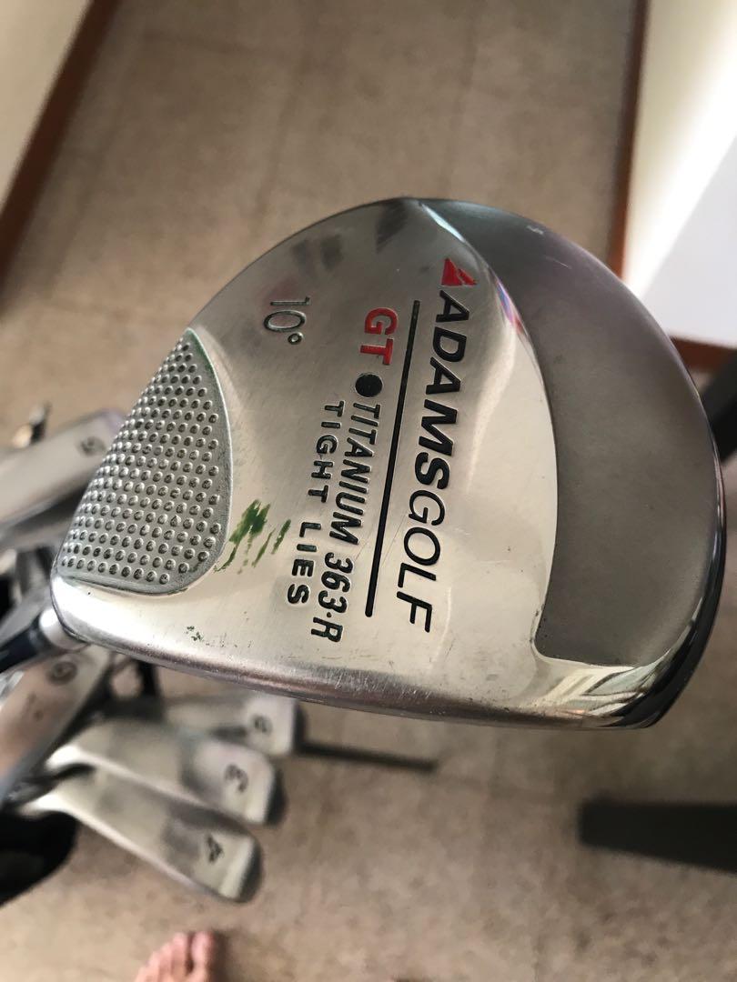 Adams Golf GT titanium driver, Sports Equipment, Sports & Games, Golf ...