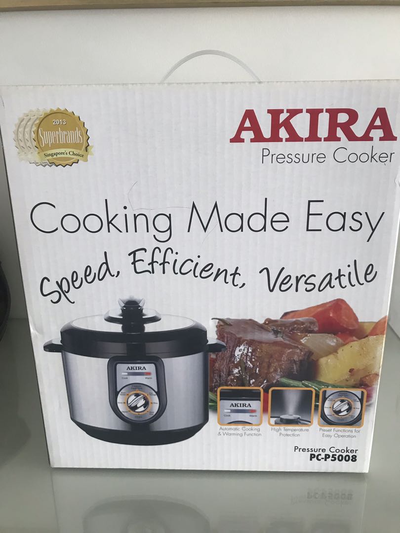 Akira pressure cooker, TV & Home Appliances, Kitchen Appliances ...