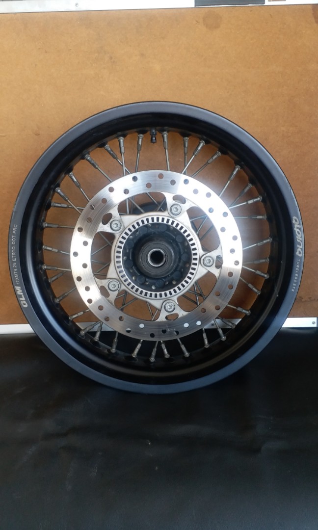 Alpina Tubeless rear spoke rim, Motorcycles, Motorcycle Accessories on ...