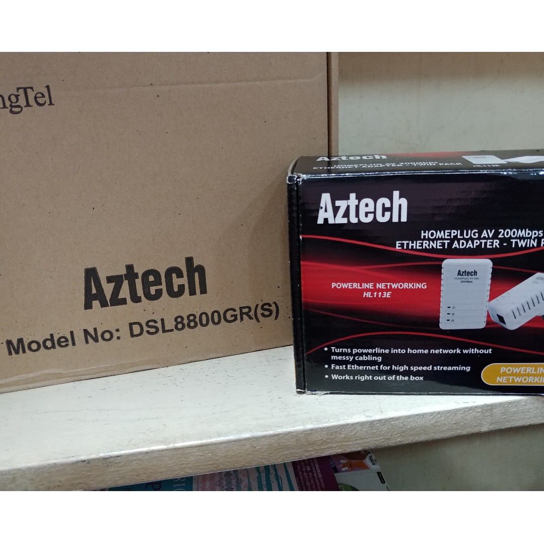 Aztech Wireless Router DSL8800GR(S), Computers & Tech, Parts ...
