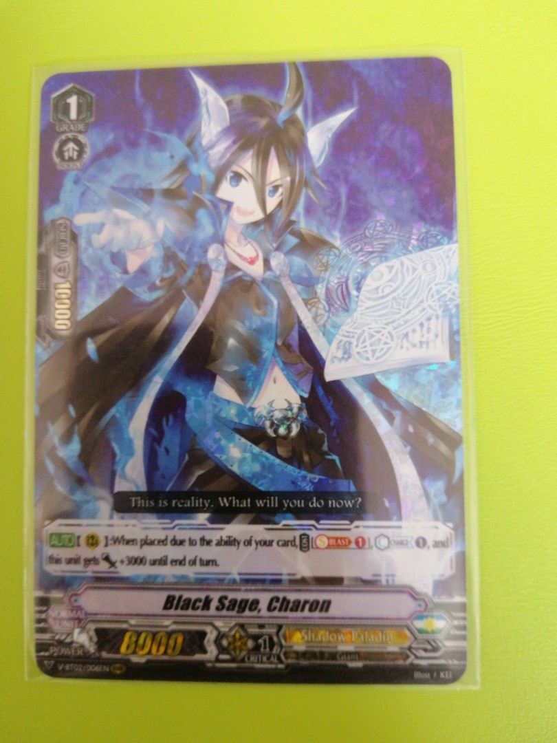 Black Sage, Charon(vanguard), Hobbies & Toys, Toys & Games on Carousell