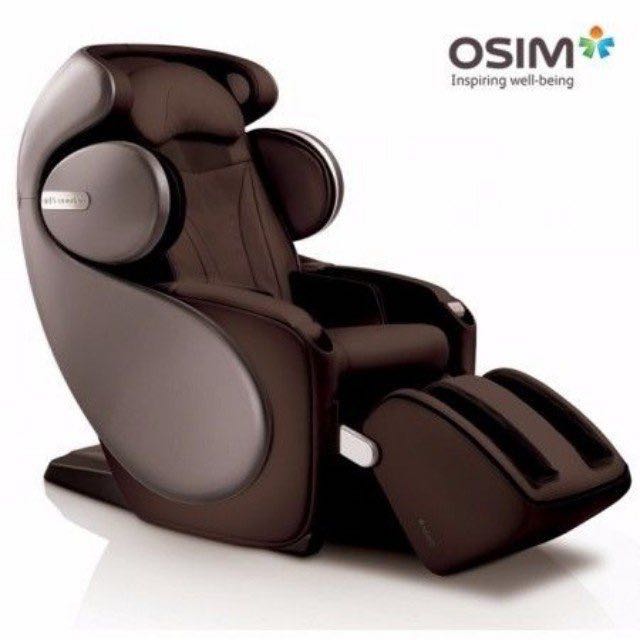Brand new upholstery Osim massage chair, Health & Nutrition, Massage ...