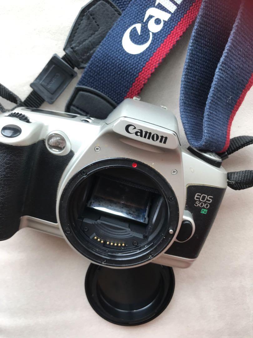 Canon EOS 500N Film SLR Camera, Photography, Cameras on Carousell