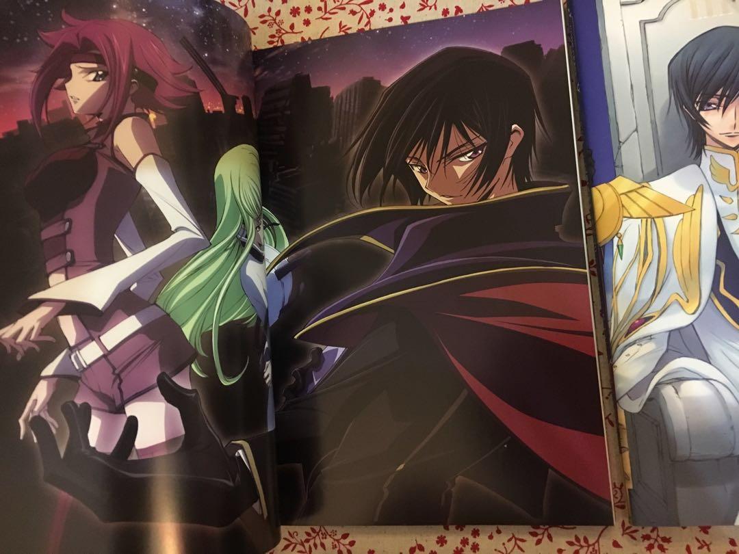 Code Geass Lelouch Of The Rebellion Illustrations Rebels Art Book Hobbies And Toys Memorabilia