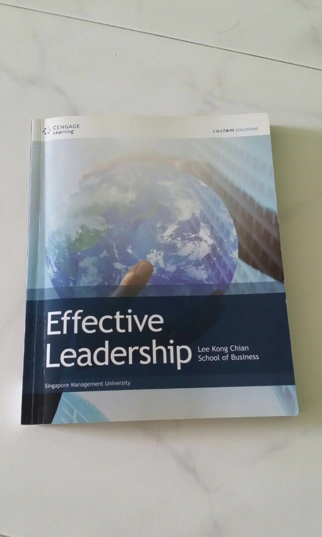 Effective Leadership LKCSB SMU textbook (for LTB), Hobbies & Toys ...