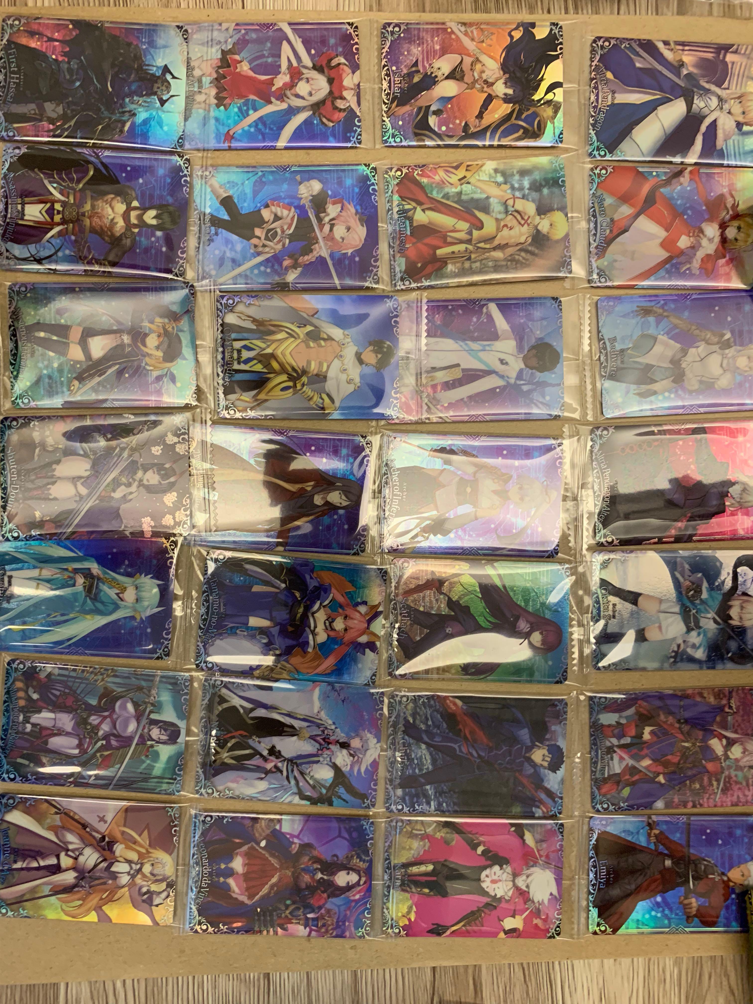 Fate Grand Order Special Wafer Cards set 1-32 fgo, Hobbies & Toys, Toys ...