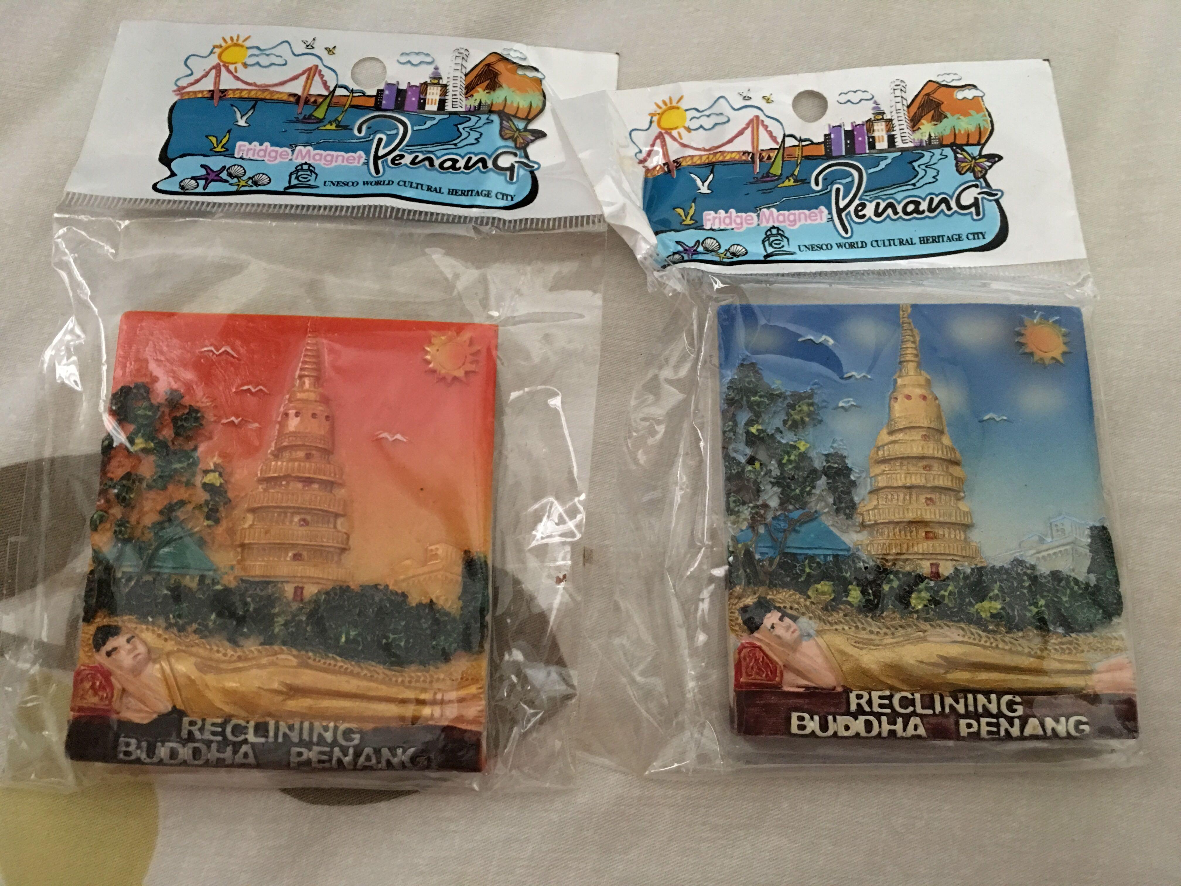 Fridge Magnet Penang Temple Souvenir, TV & Home Appliances, Kitchen ...