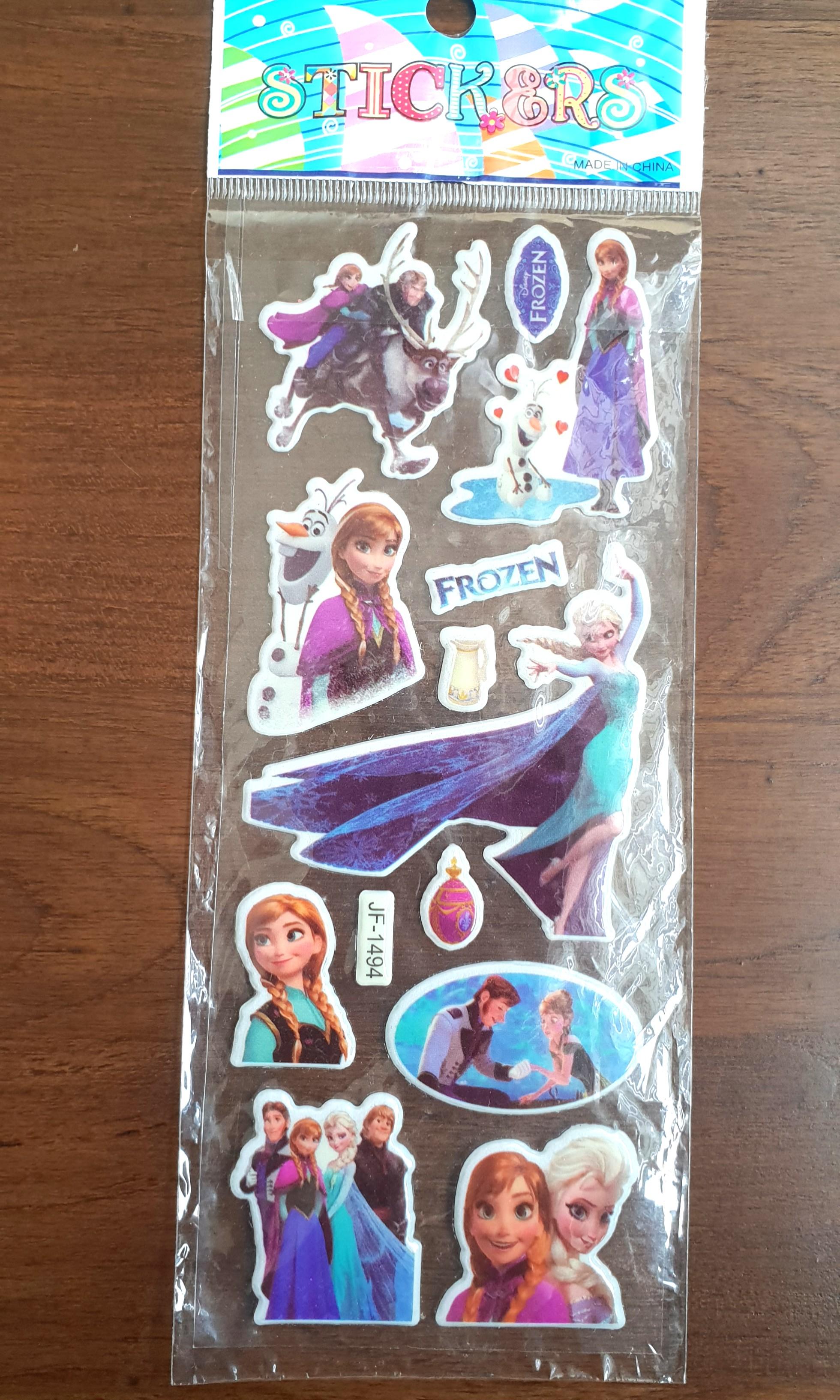Frozen stickers, Hobbies & Toys, Stationery & Craft, Stationery ...