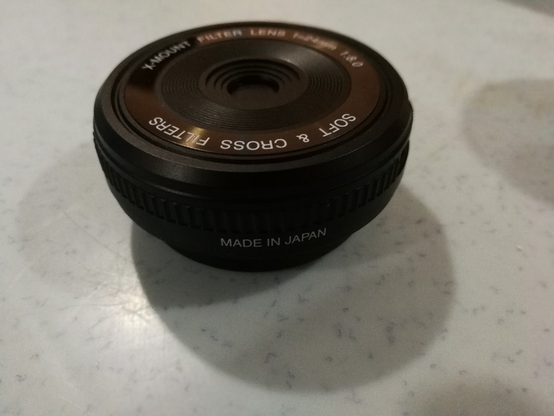 Fujifilm 24mm f8 Filter Lens, Photography, Lens & Kits on Carousell