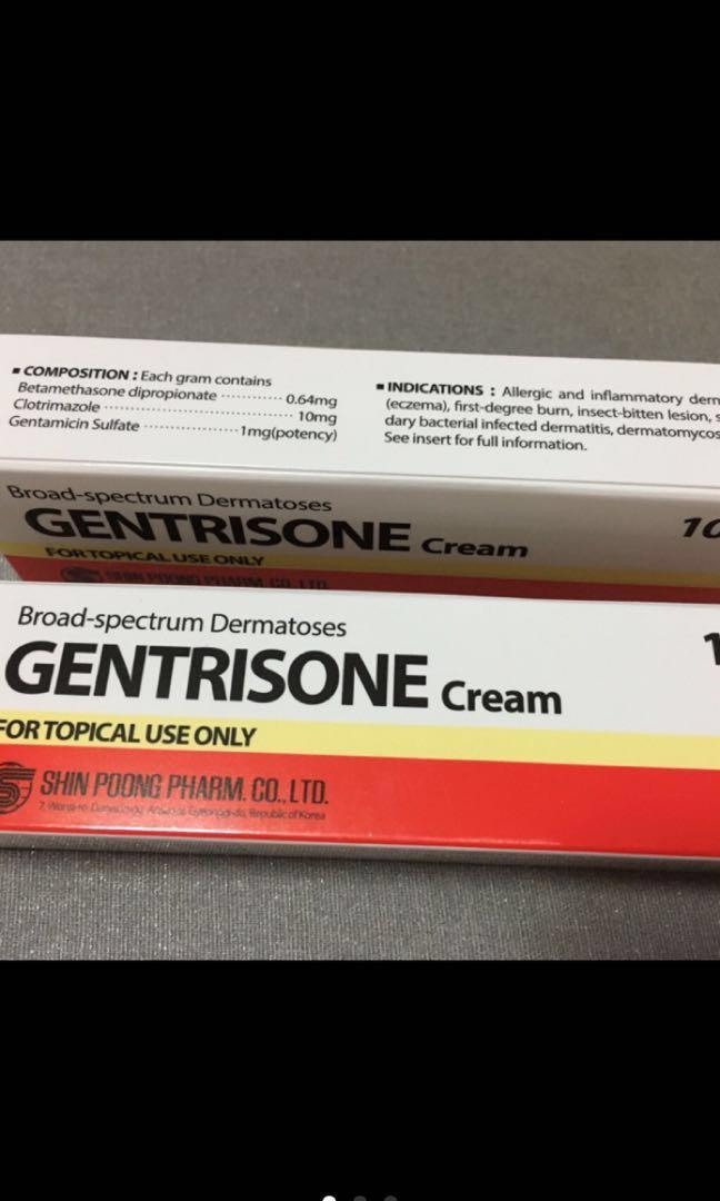 Gentrisone cream 10g, Everything Else on Carousell