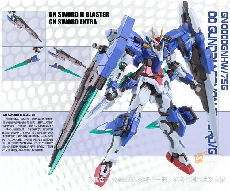 GN Sword II Blaster for Metal Build 00 Gundam, Hobbies & Toys, Toys ...