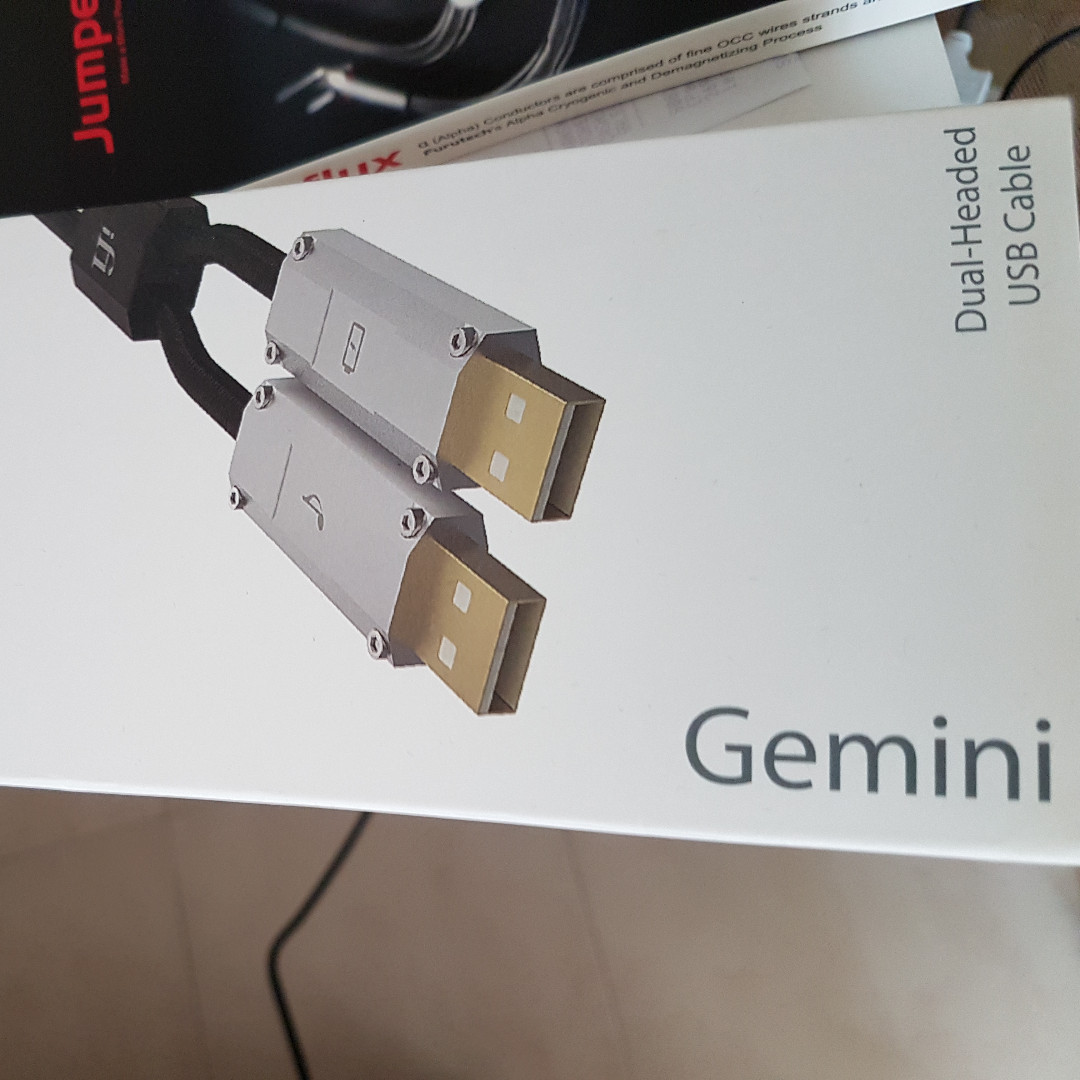 Ifi Audio Gemini Dual Headed USB 2.0 Cable (1.5m), Audio, Portable ...