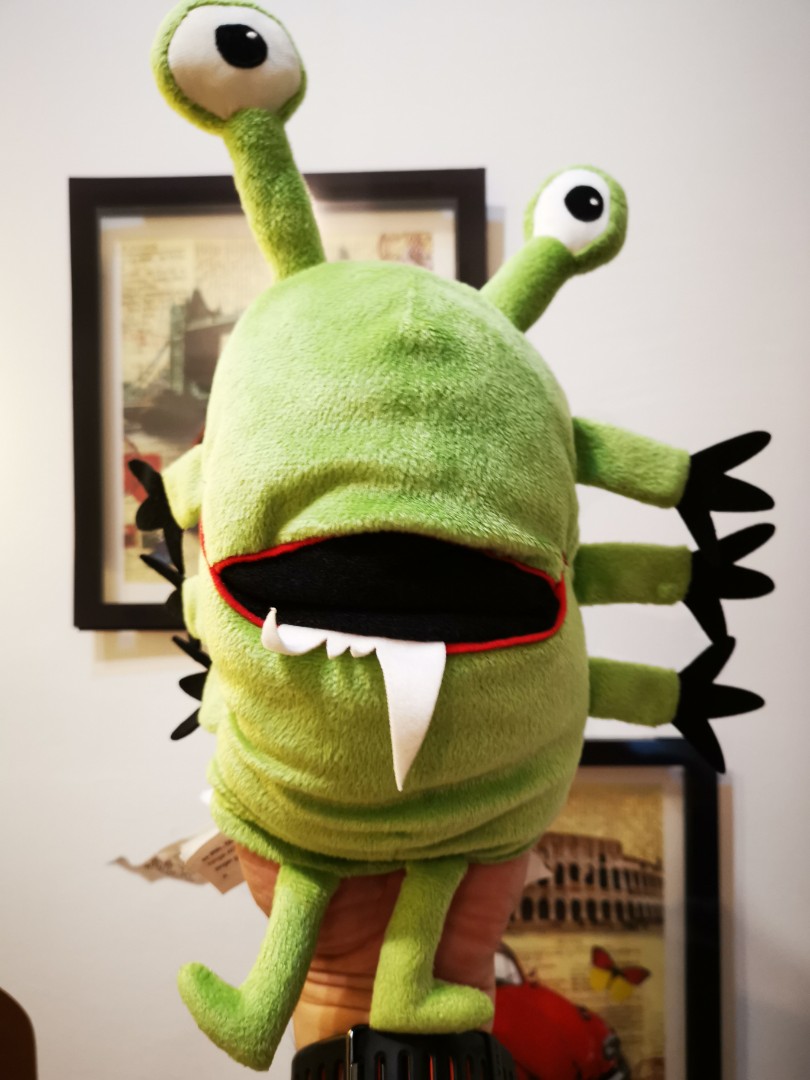 IKEA Alien Puppet Soft Toy, Hobbies & Toys, Toys & Games on Carousell
