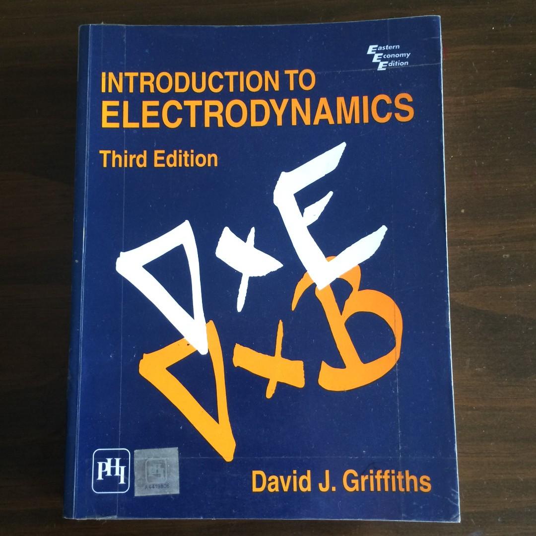 Introduction to electrodynamics - David J. Griffiths, Hobbies & Toys ...
