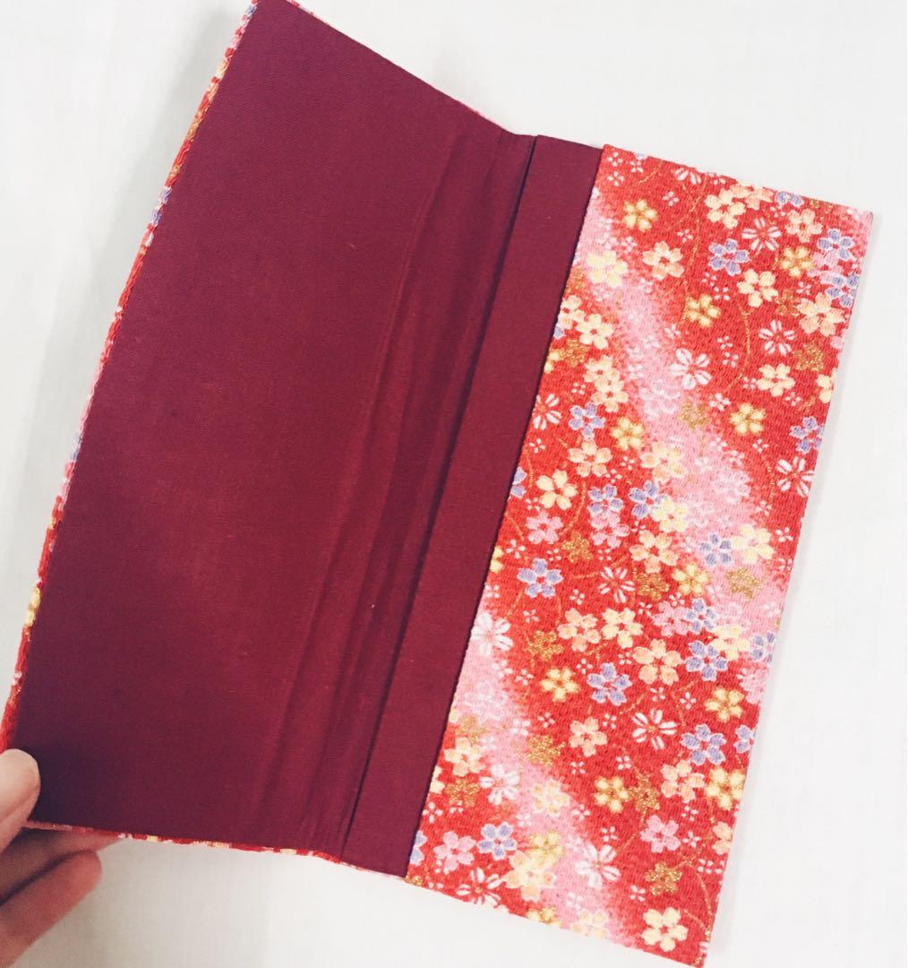 Japanese Silk Wallet, Women's Fashion, Bags & Wallets, Wallets & Card ...