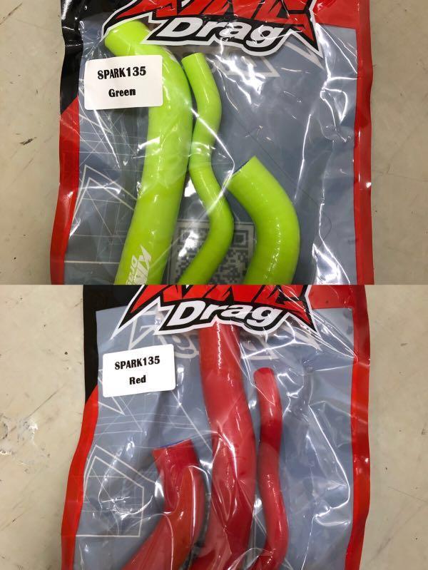 KING DRAG RADIATOR HOSE SPARK, Motorcycles, Motorcycle Accessories on ...