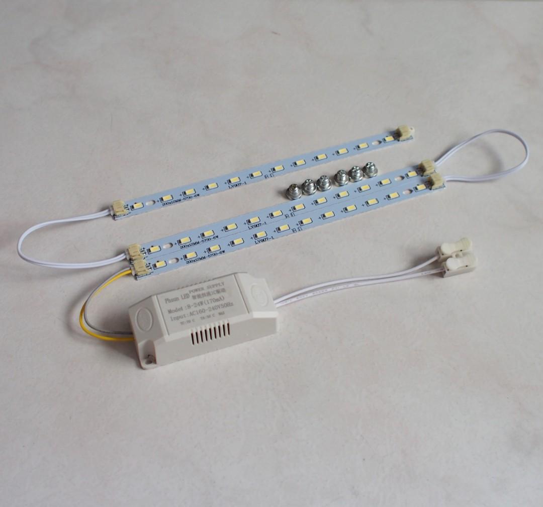LED 20cm / 30cm LED Light Strip LED Ceiling Light LED Lamp c/w LED ...