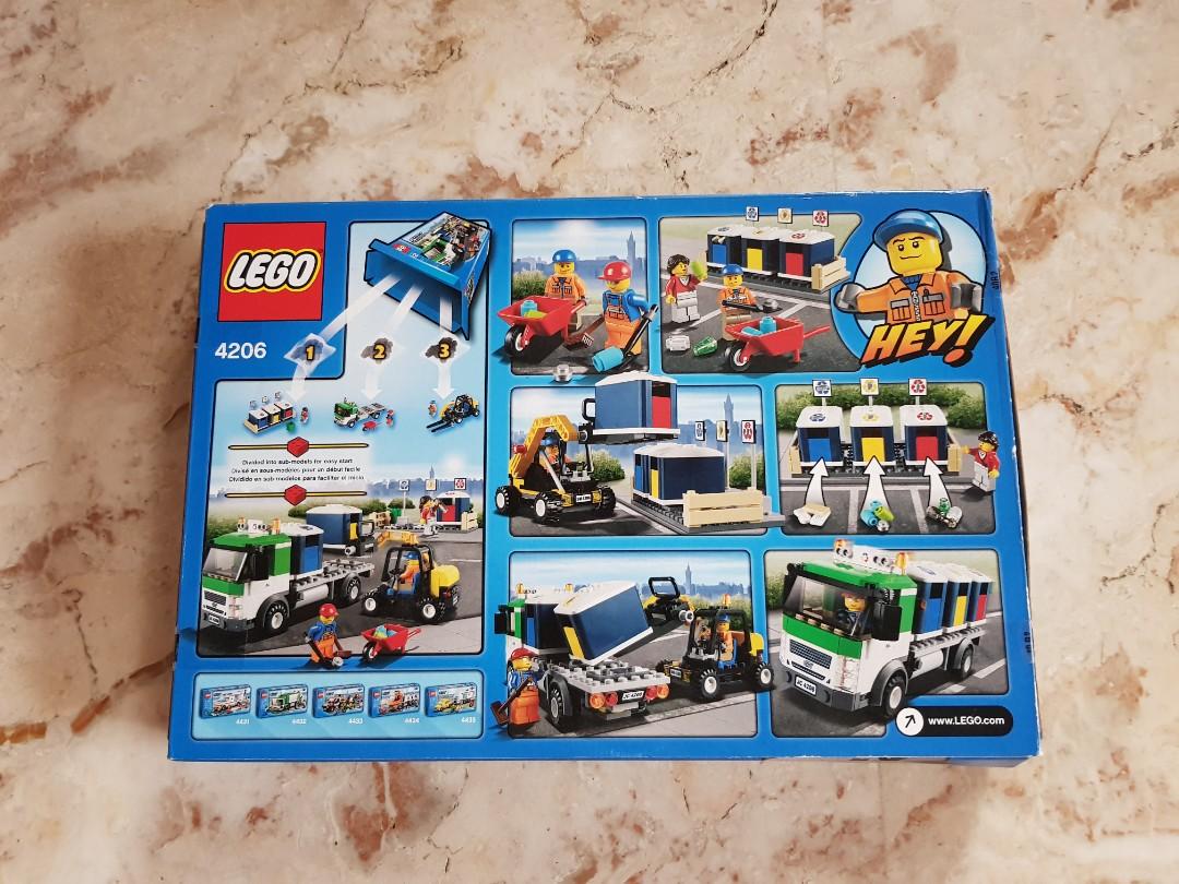 LEGO City Recycling Truck 4206, Hobbies & Toys, Toys & Games on Carousell