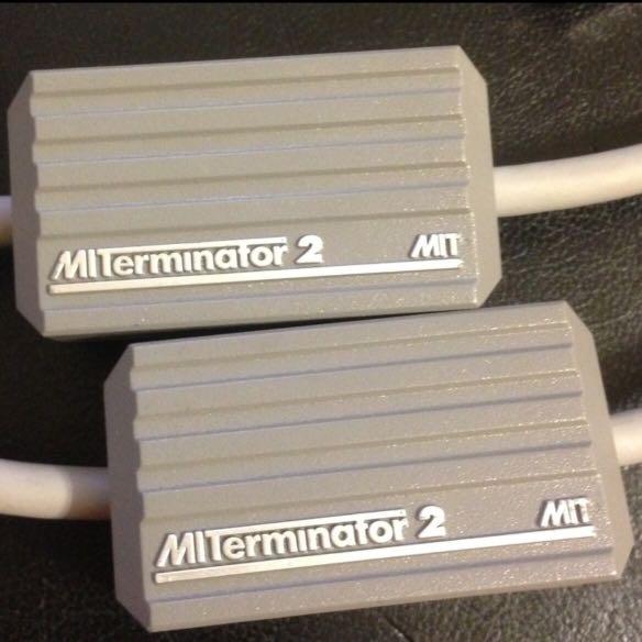 MIT Terminator 2 RCA Interconnect 1m Pair, Audio, Other Audio Equipment ...