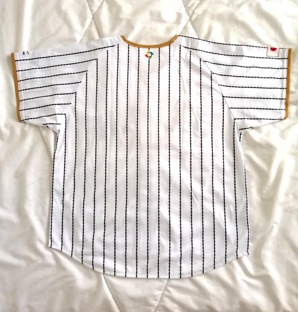 Mizuno Blue Samurai Japan Baseball Jersey, Men's Fashion, Activewear on ...