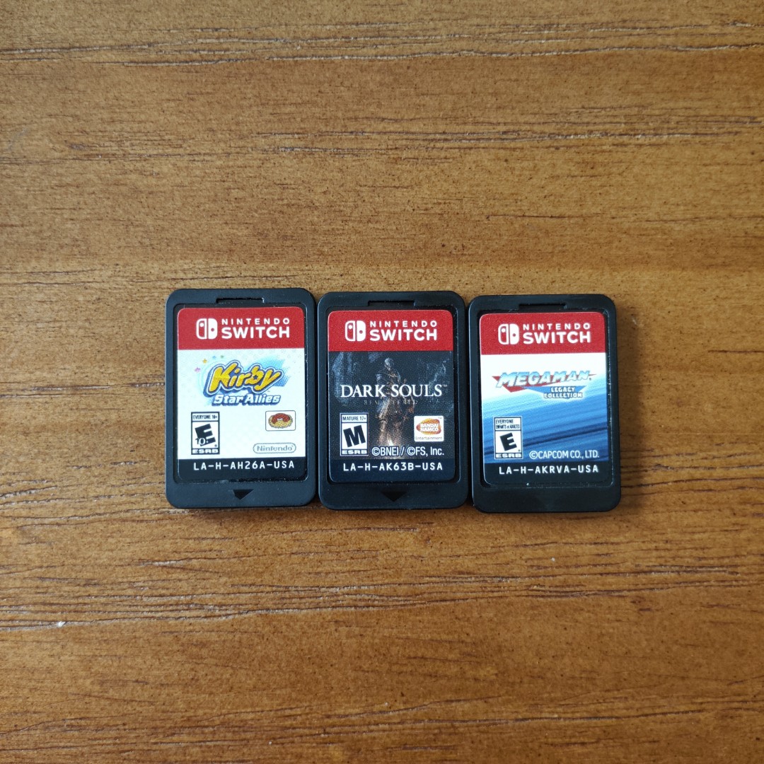 NS Nintendo Switch Games Megaman, Kirby, Dark Souls, Toys & Games ...