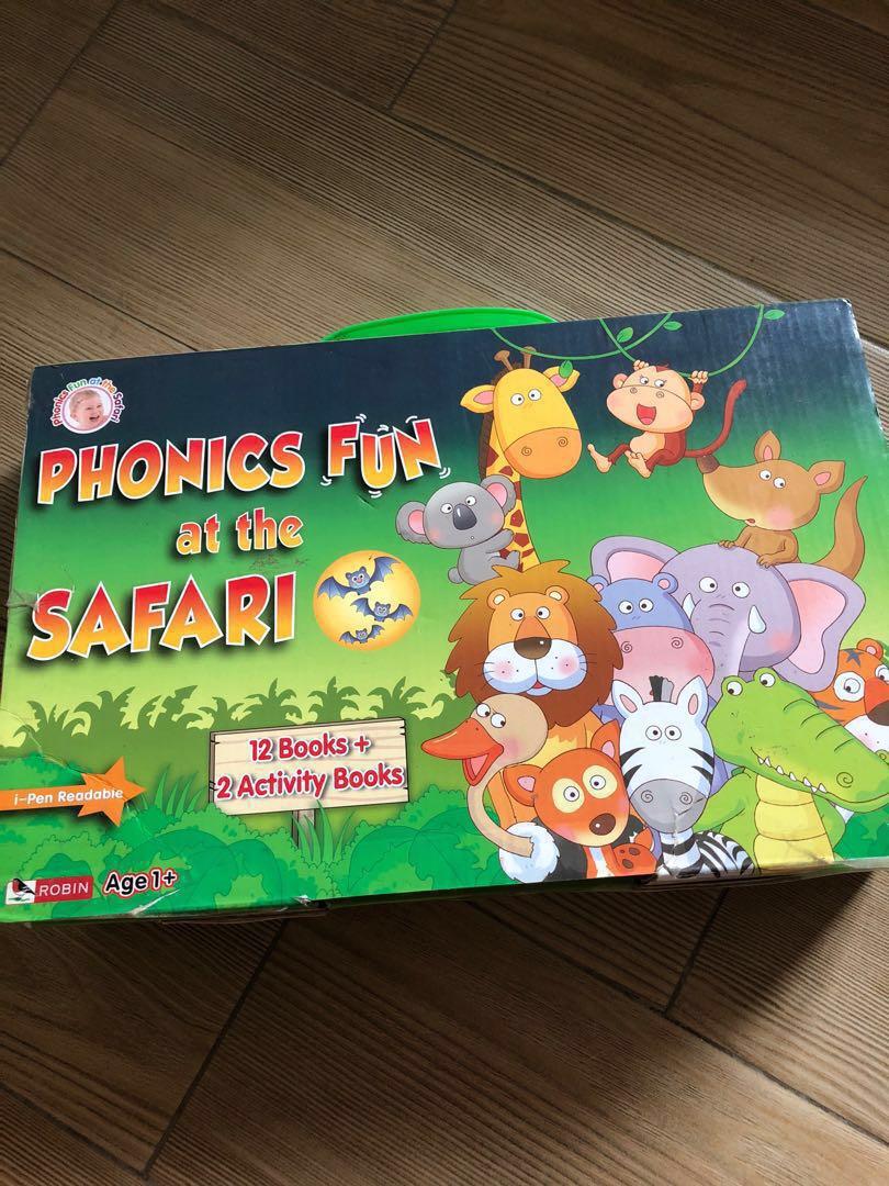 Phonics Fun at the Safari, Hobbies & Toys, Books & Magazines, Fiction ...