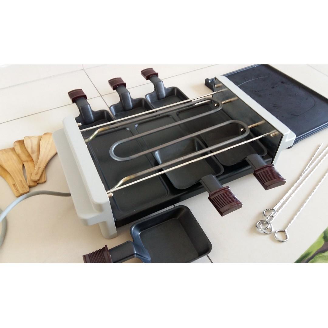 Philips Raclette Grill HD 4336, TV & Home Appliances, Kitchen ...