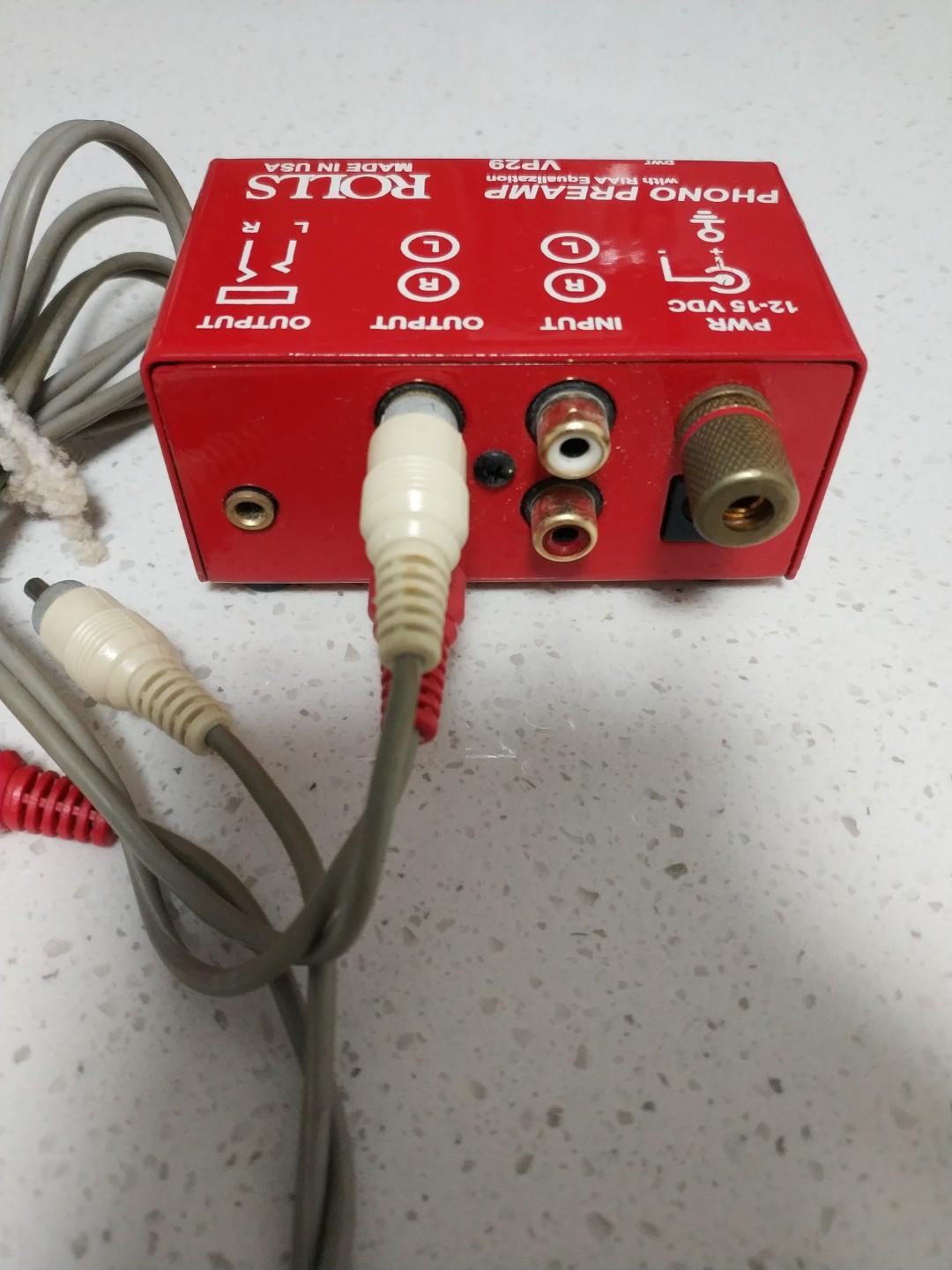 Rolls phono preamp made in usa, Audio, Soundbars, Speakers & Amplifiers ...