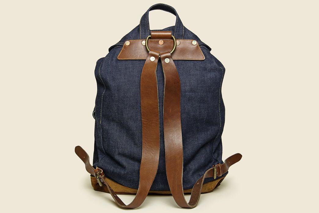 RRL Riley Denim Rucksack, Men's Fashion, Bags, Backpacks on Carousell
