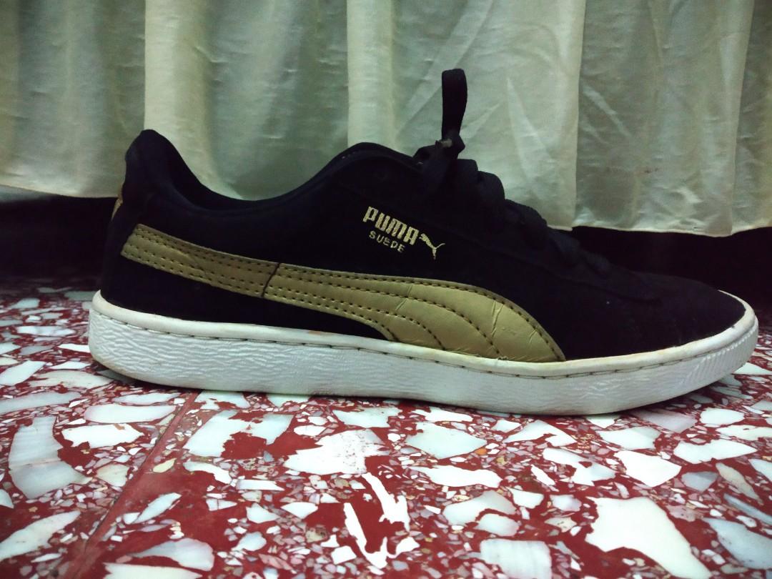 Sepatu Puma Suede, Fesyen Pria, Sepatu , Sneakers di Carousell