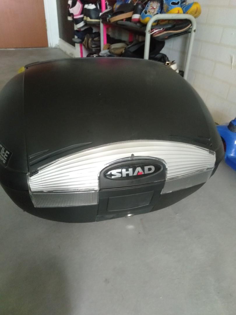 Shad 45l top box, Motorcycles, Motorcycle Accessories on Carousell