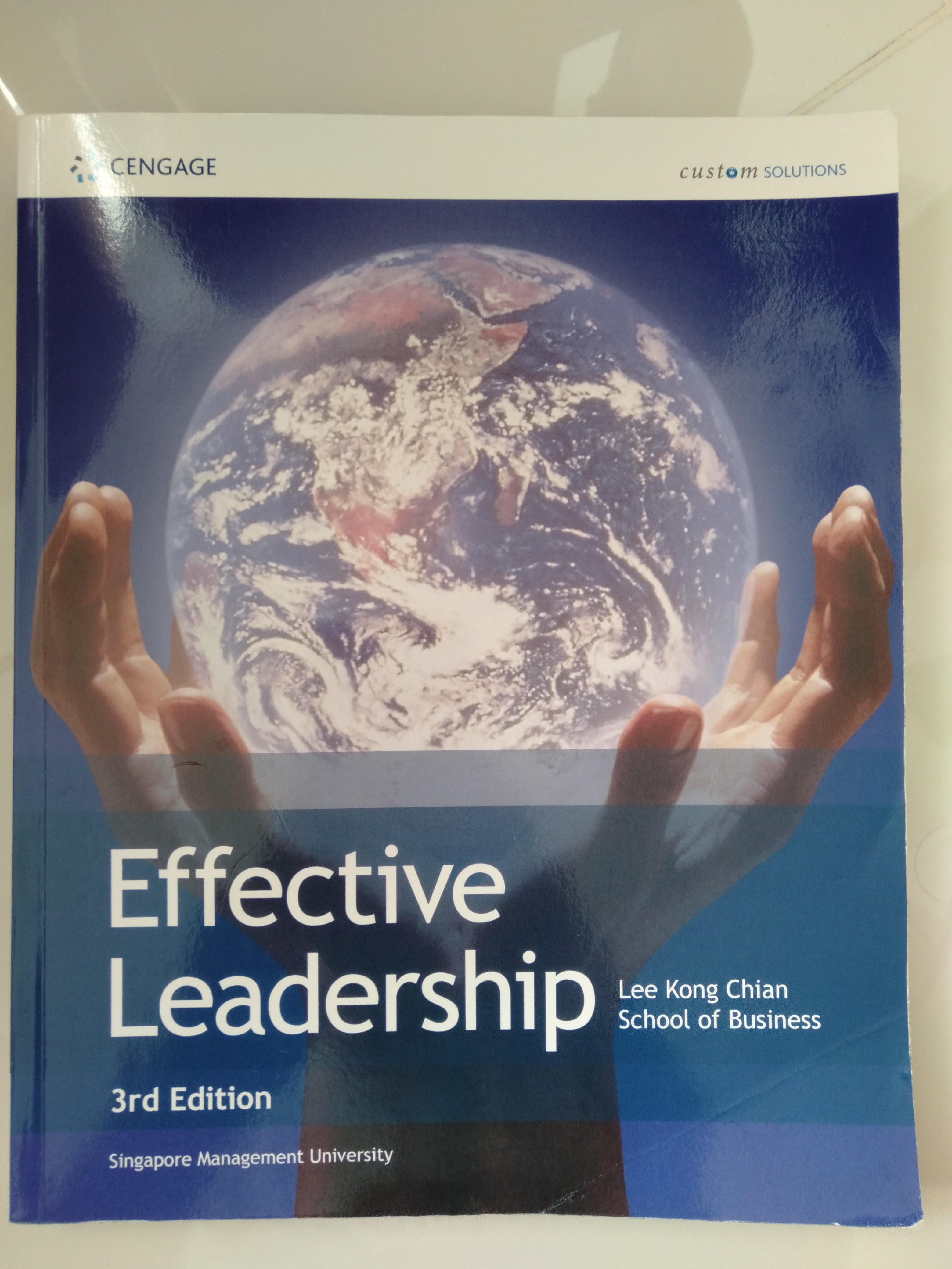 SMU LTB Effective Leadership Textbook, Hobbies & Toys, Books ...