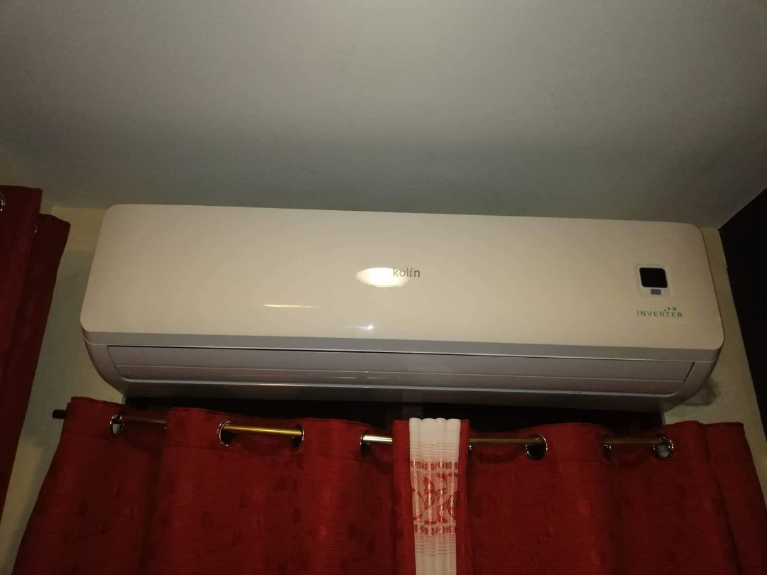 Split type aircon, Furniture & Home Living, Lighting & Fans, Fans on ...