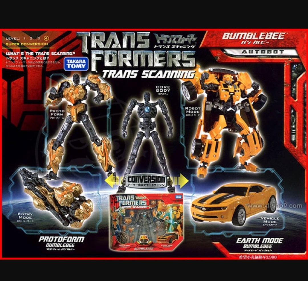 Takara Trans Scanning Optimus Prime And Bumblebee ($55 for both figures ...