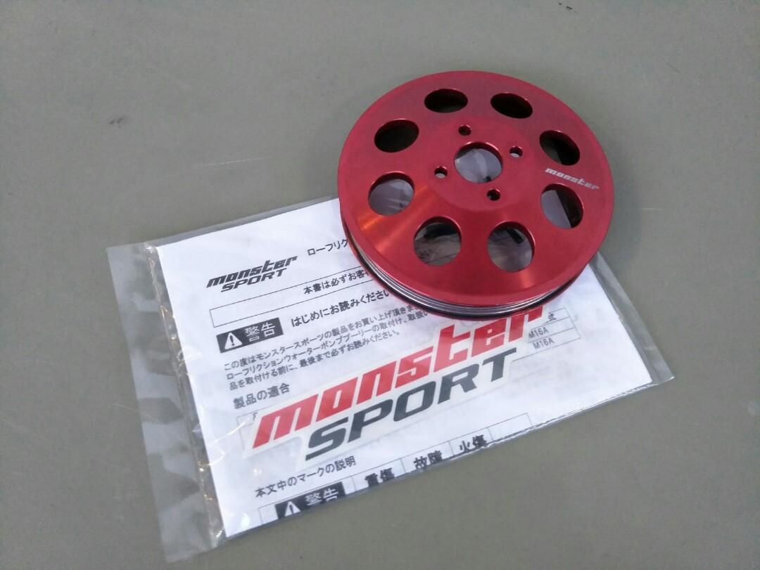 Used MONSTER Sports Crank Pulley for Suzuki Swift Sports ZC31S, Car Accessories, Accessories on ...