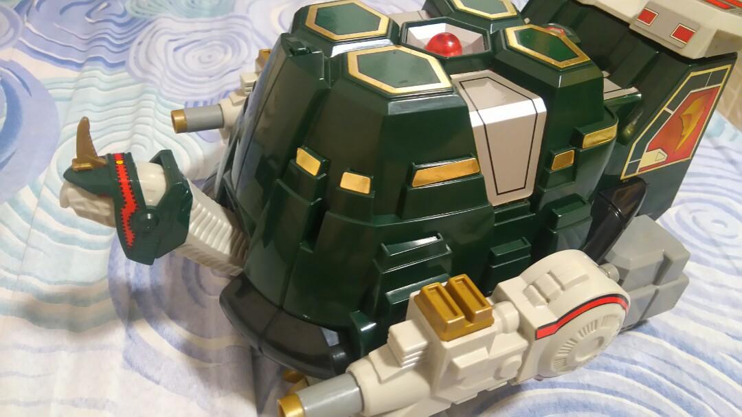 Vintage 1994 Power Rangers Special Size TOR THE SHUTTLEZORD with Red ...