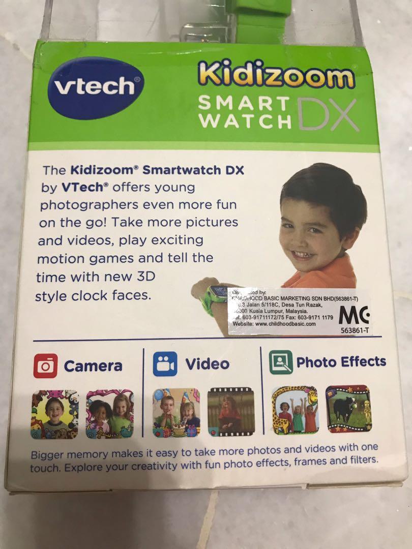 Vtech Kidizoom Smart Watch DX, Babies & Kids, Infant Playtime on Carousell
