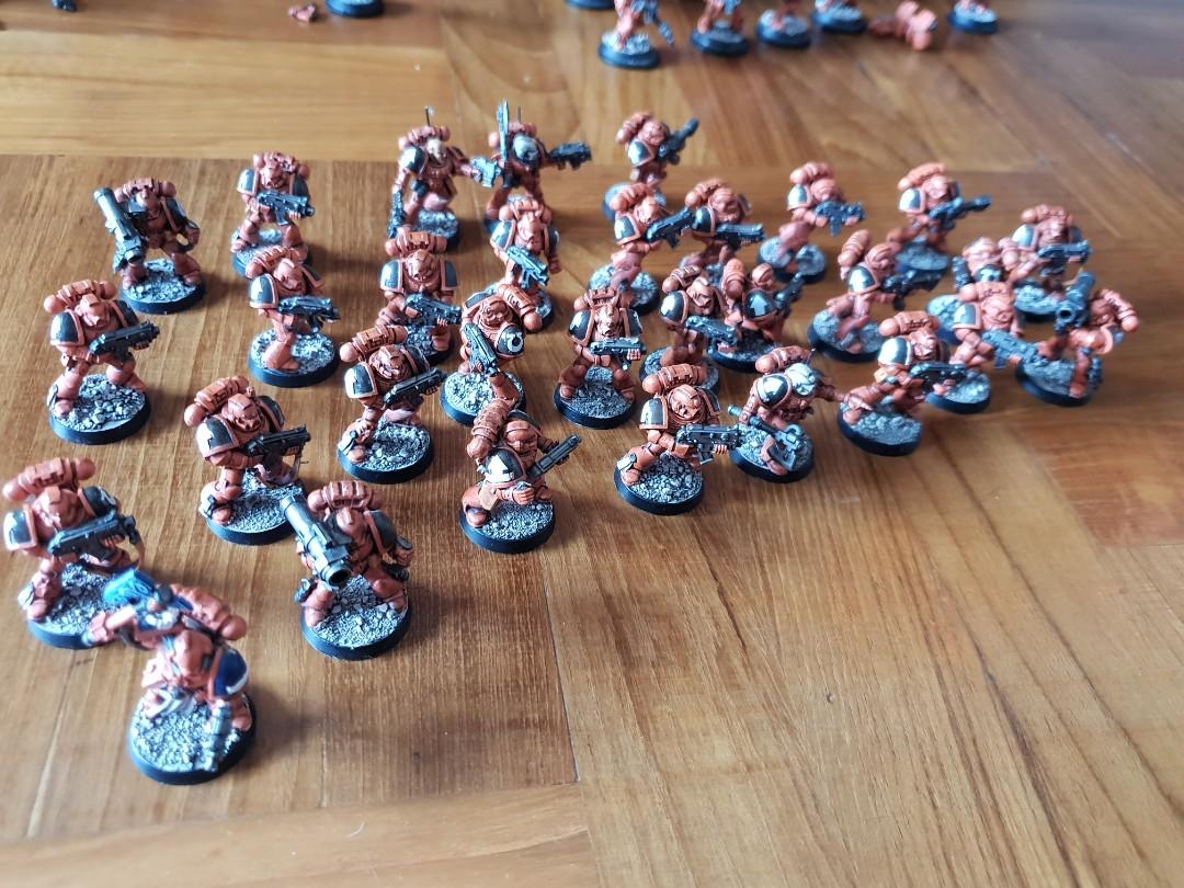 Warhammer 40k space marine UM army cheap!, Hobbies & Toys, Toys & Games ...