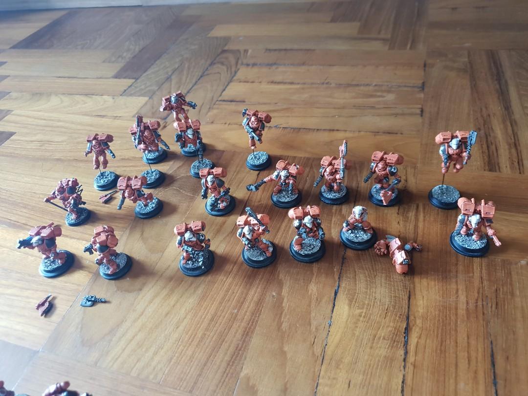 Warhammer 40k space marine UM army cheap!, Hobbies & Toys, Toys & Games ...