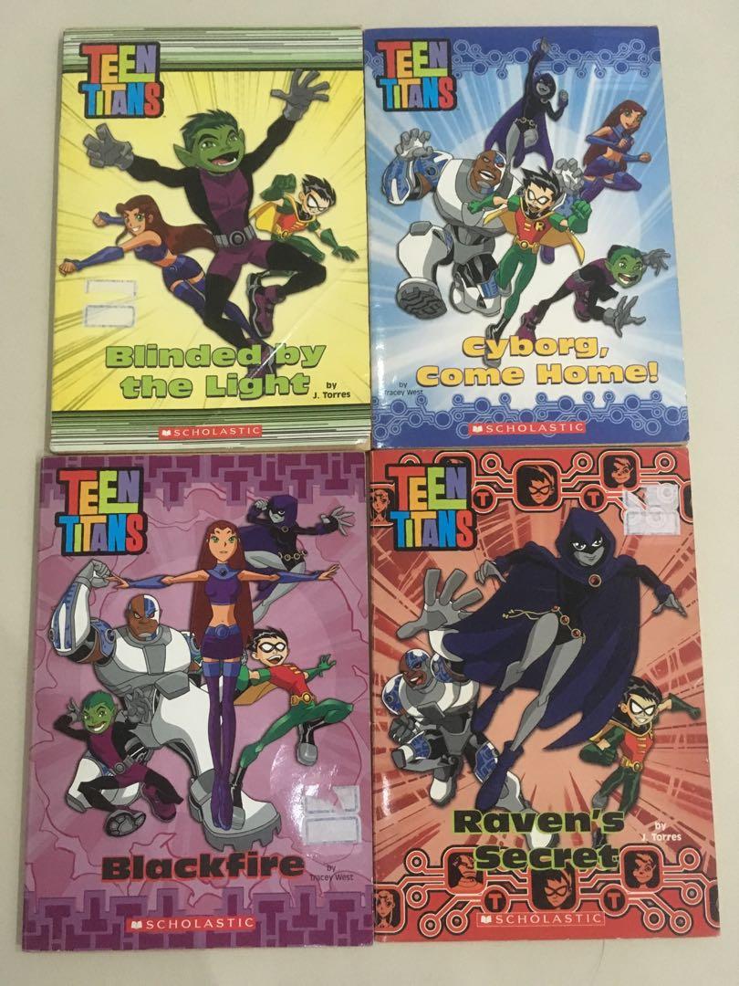 4 Teen Titans books, Hobbies & Toys, Books & Magazines, Children's ...