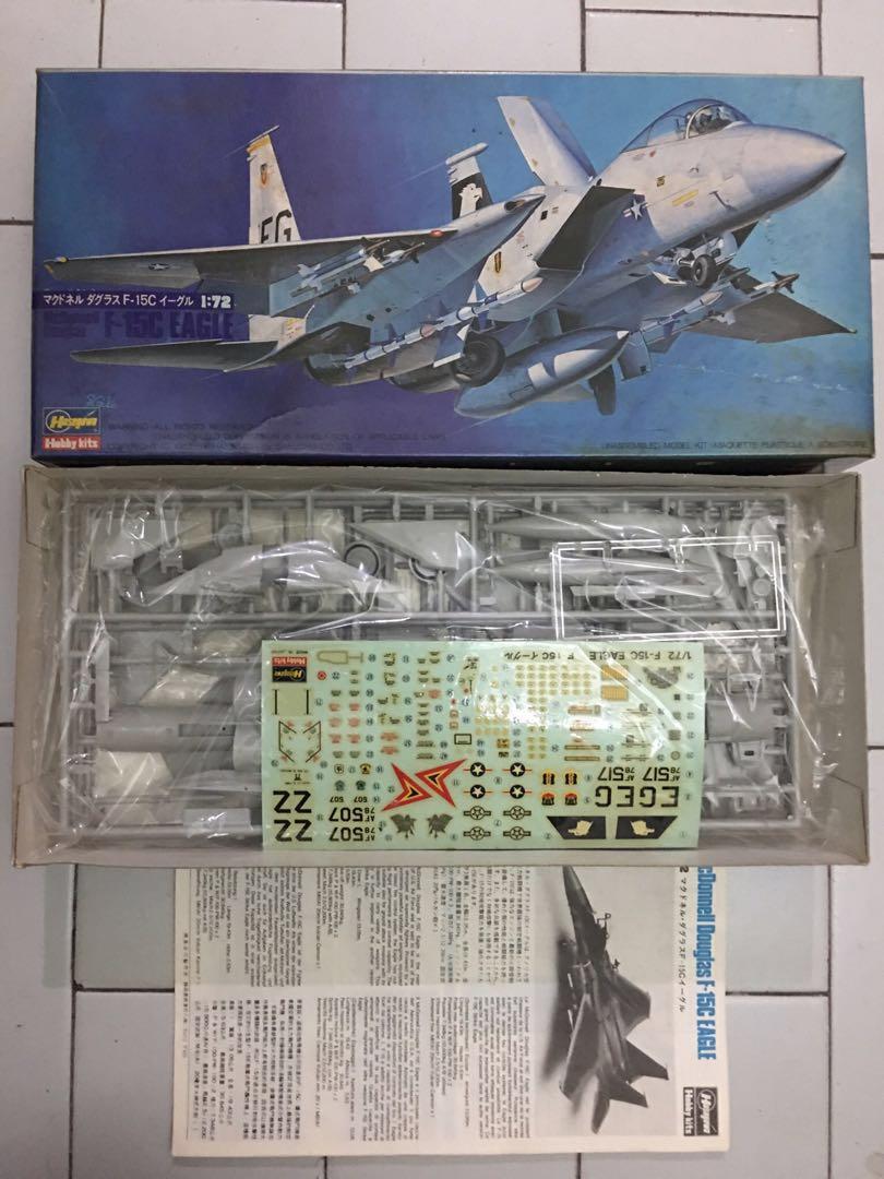 F-15C eagle model kit, Hobbies & Toys, Collectibles & Memorabilia ...