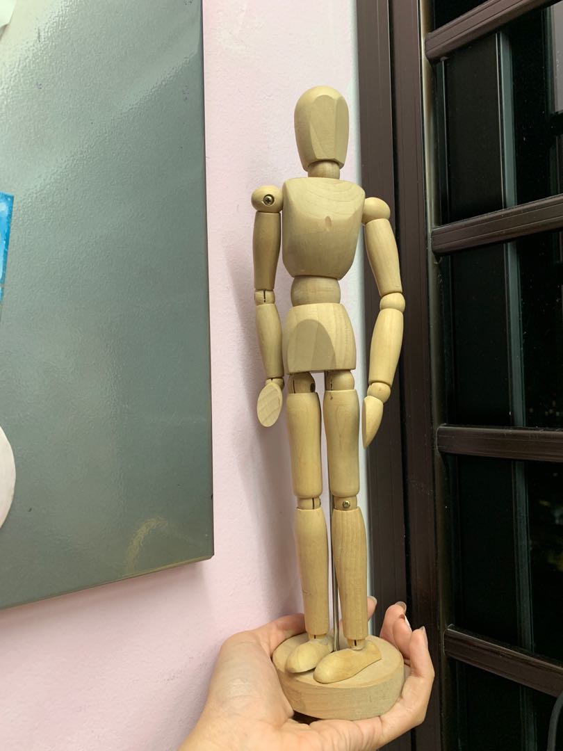 Artist Moveable Limbs Male Wooden, Hobbies & Toys, Toys & Games on ...