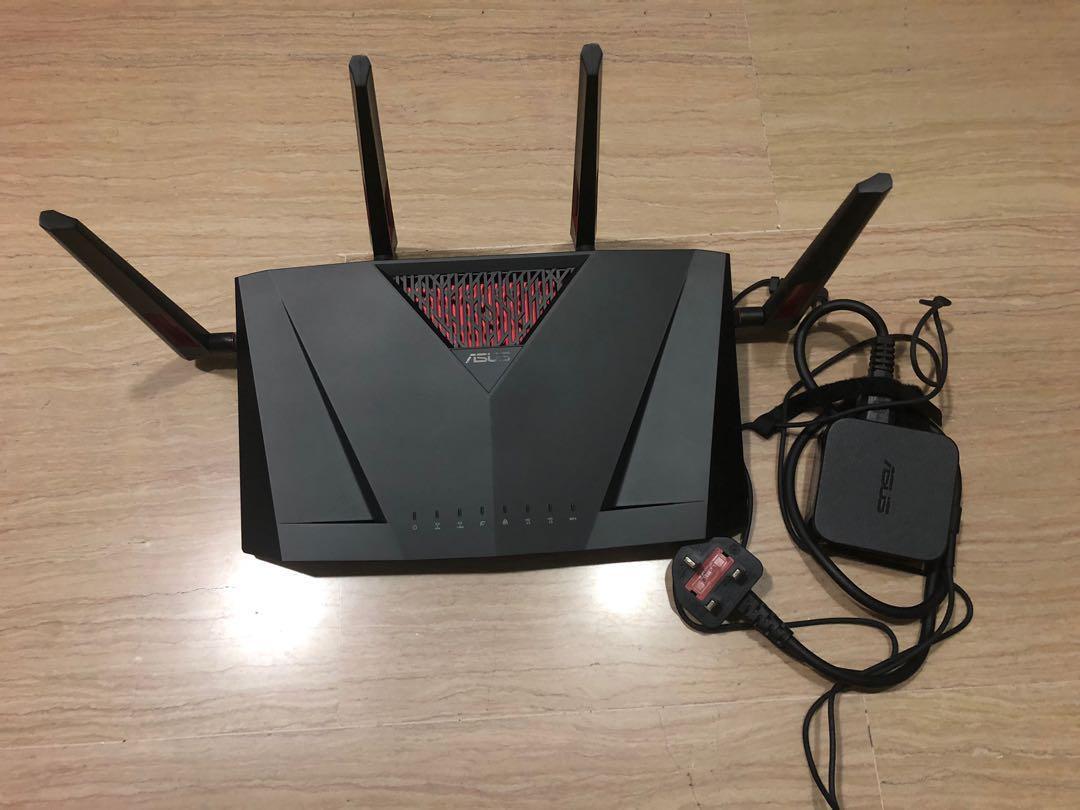 Asus RT-AC88U Router, Electronics, Computer Parts & Accessories on ...