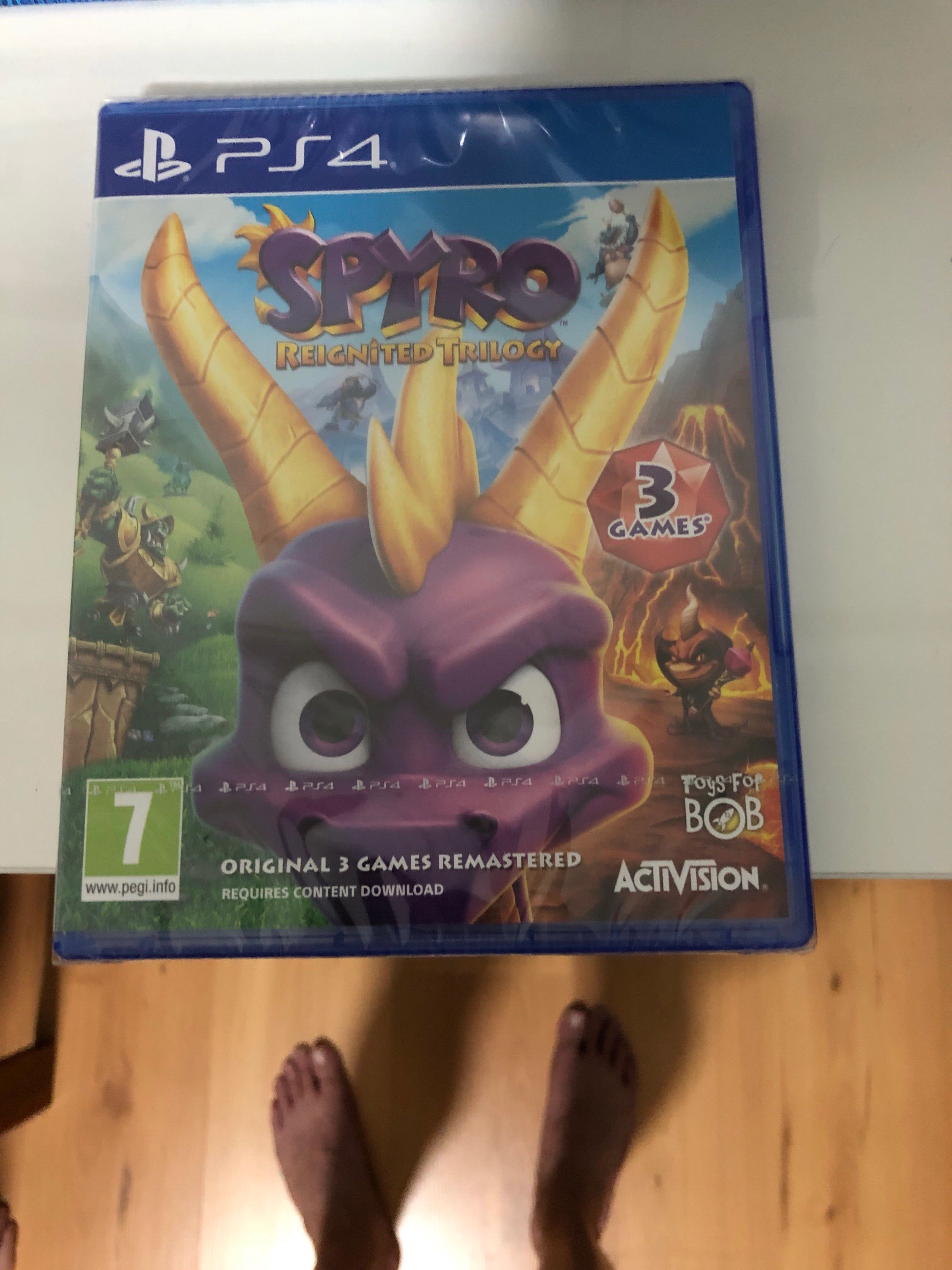 Brand New PS4 Spyro Reignited Trilogy, Video Gaming, Video Games ...