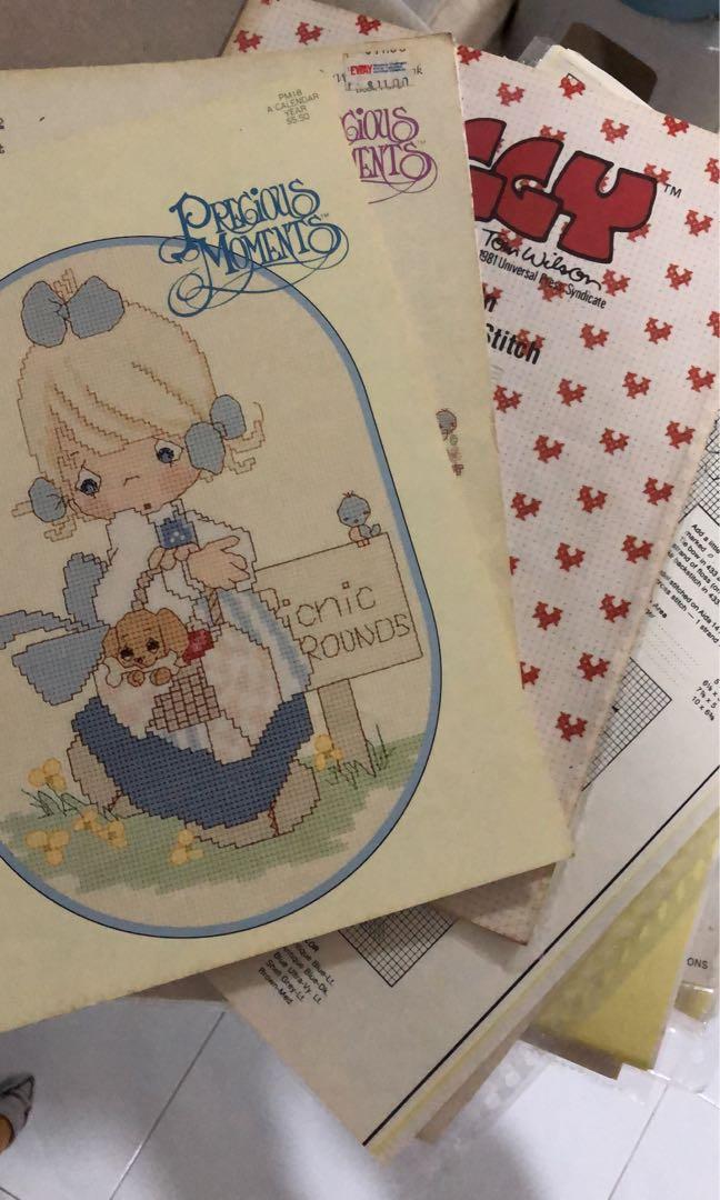 Cross-stitch Patterns Book, Hobbies & Toys, Stationery & Craft, Craft ...