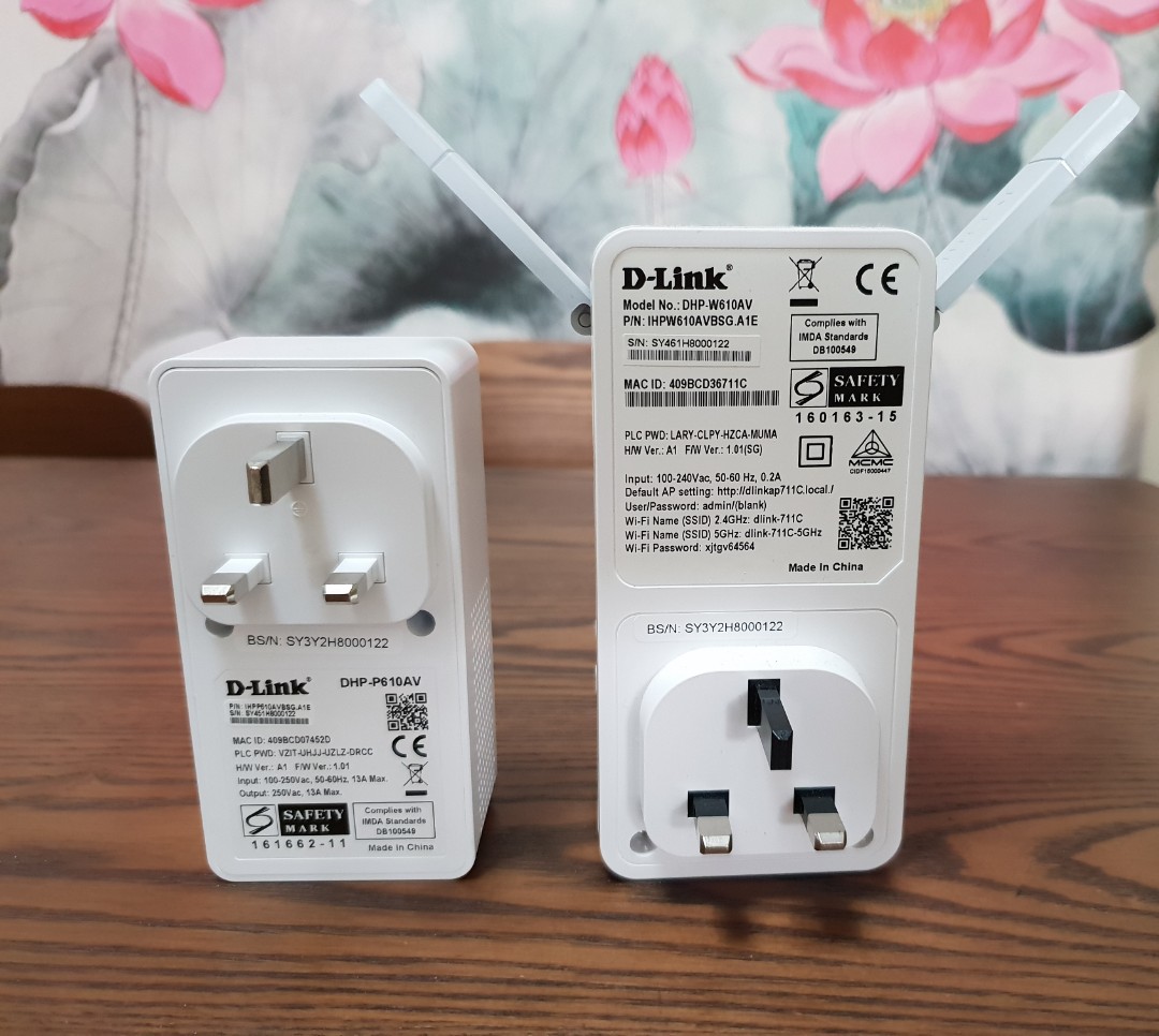 D-Link Powerline AV2 1000 WiFi AC 1200 Starter Kit, Computers & Tech ...