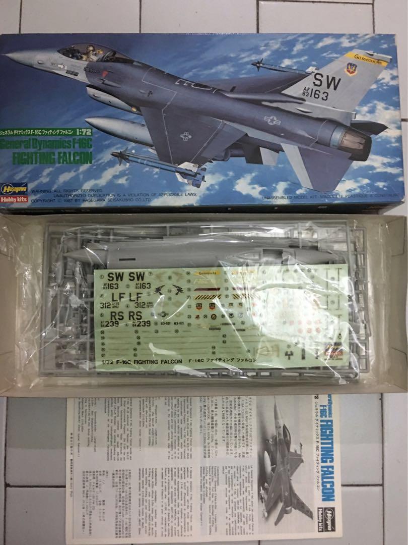 F-16C Fighting Falcon model kit, Hobbies & Toys, Toys & Games on Carousell
